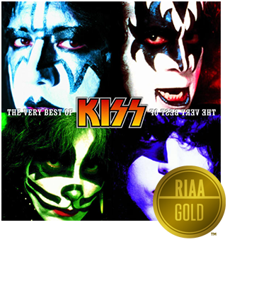 award_kiss_best_gold - RIAA